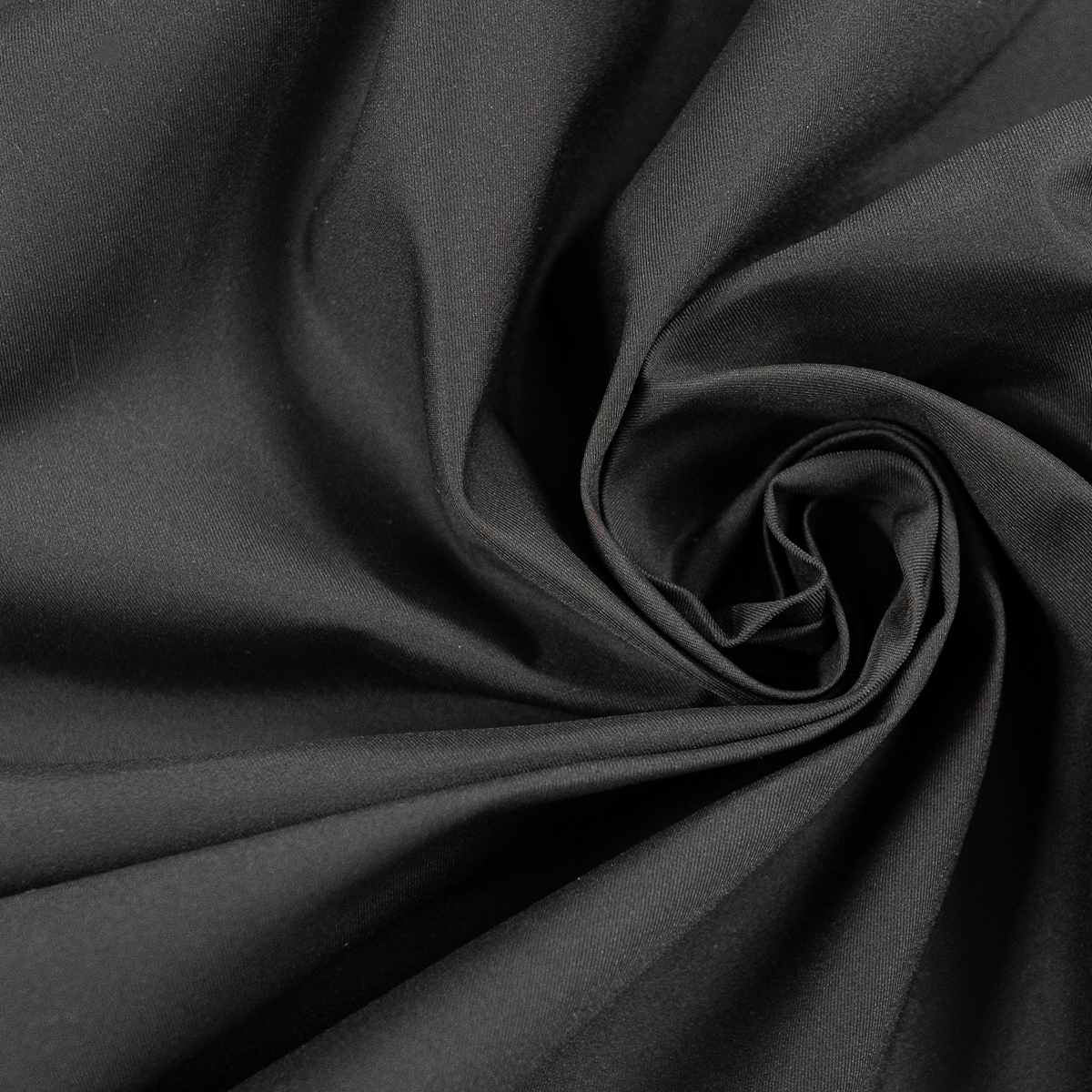 Black Polyester Fabric - FR - Raven | Fabric UK
