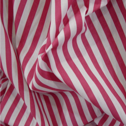 Poly Cotton 1 cm Stripe | Fabric UK