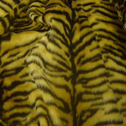 Printed Animal Furs | Fabric UK