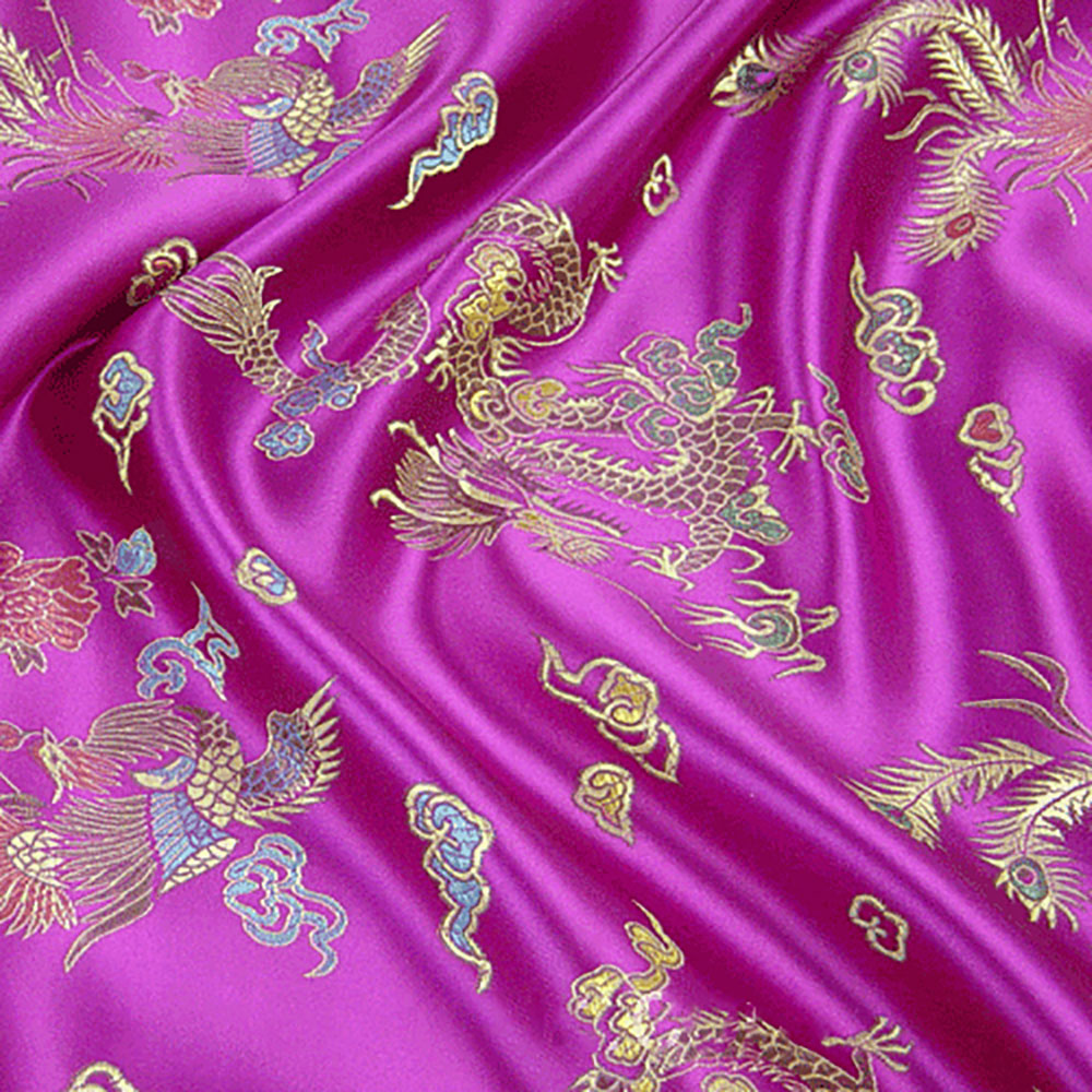 Chinese Dragon Brocade | Fabric UK