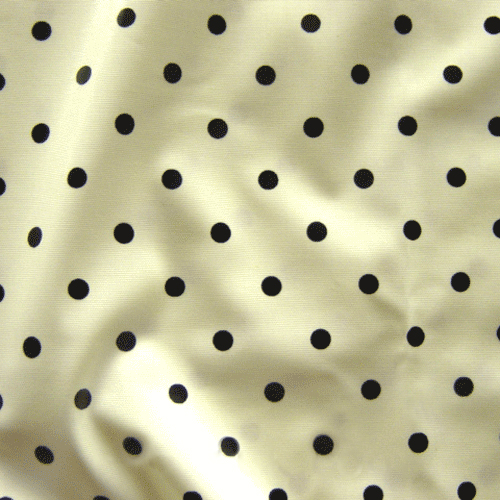 PVC Coated Full Stop Polka Dots | Fabric UK