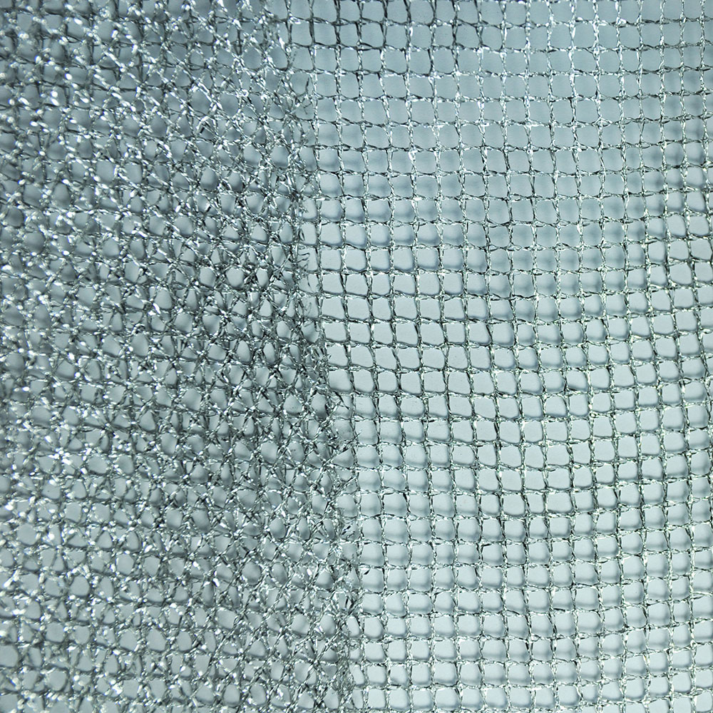 Silver and Gold Mesh (X190) | Fabric UK