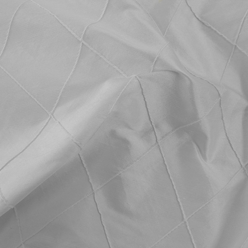 Silk Fabric with Diamond Pattern | Fabric UK