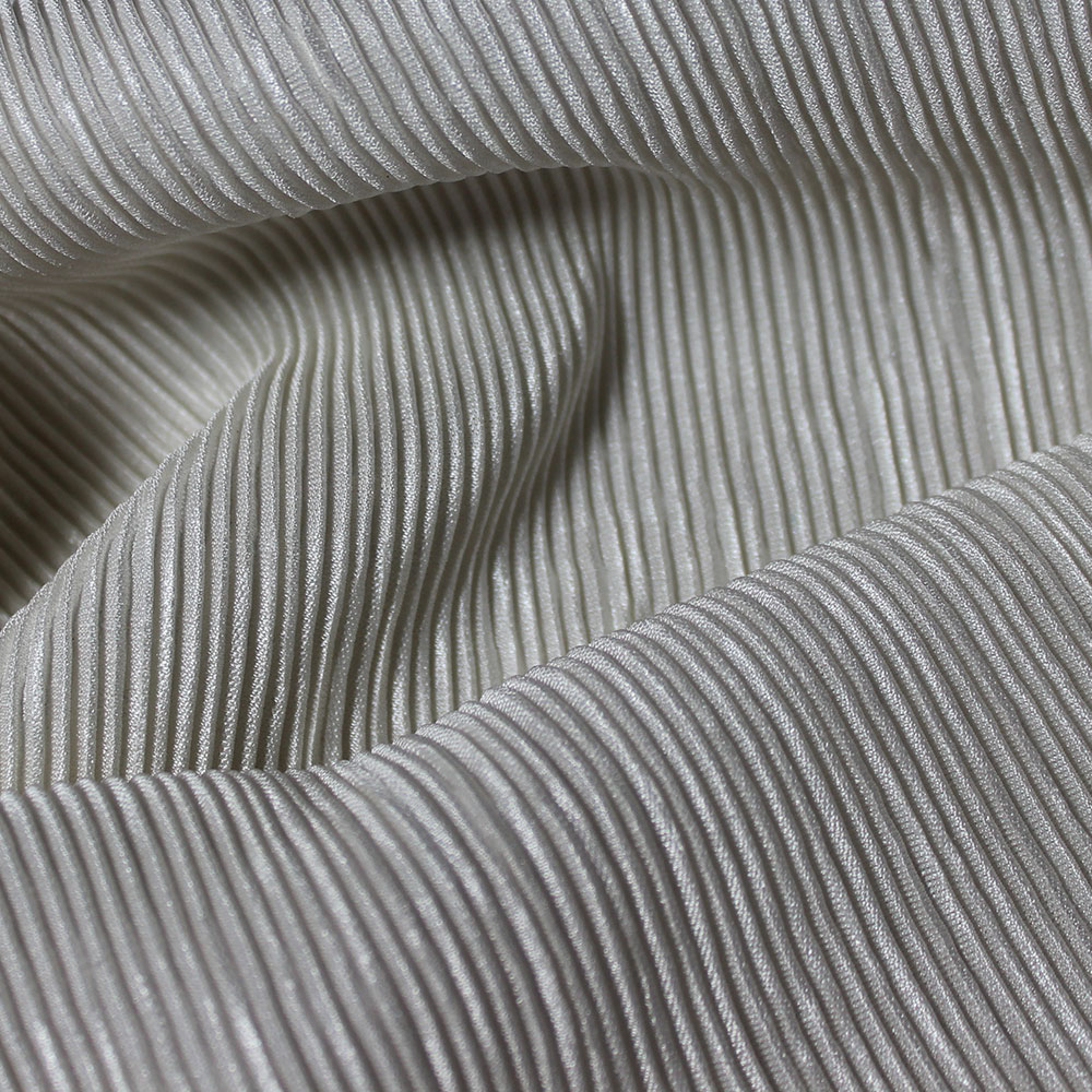 Pleated Polyester Block Colour (D) | Fabric UK
