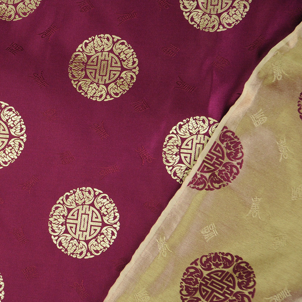 Chinese Circle Brocade | Fabric UK