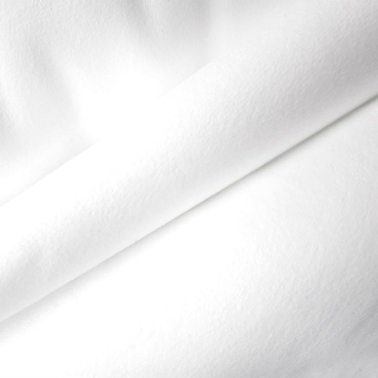 White Velvet Soft Feel - FR | Fabric UK