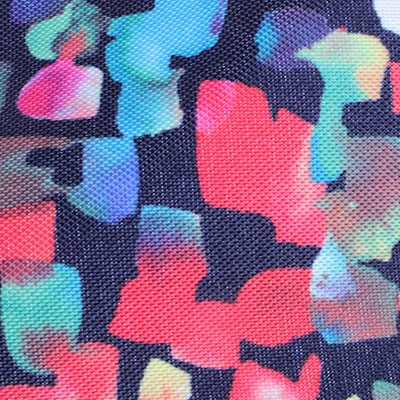 Polyester Paint Dabs (D) | Fabric UK